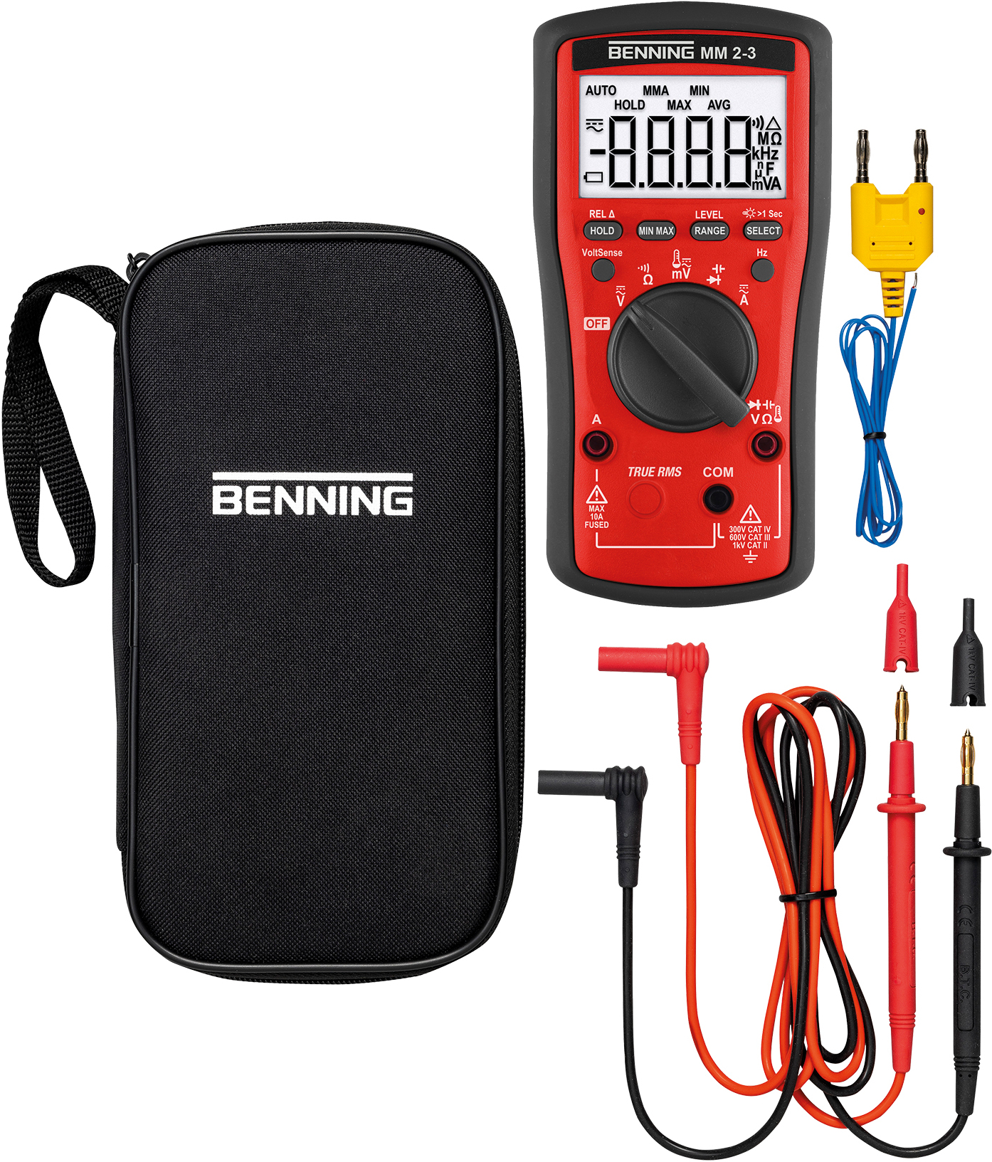 BENNING MM 2-3 digital multimeter - 3093600794 | Klium