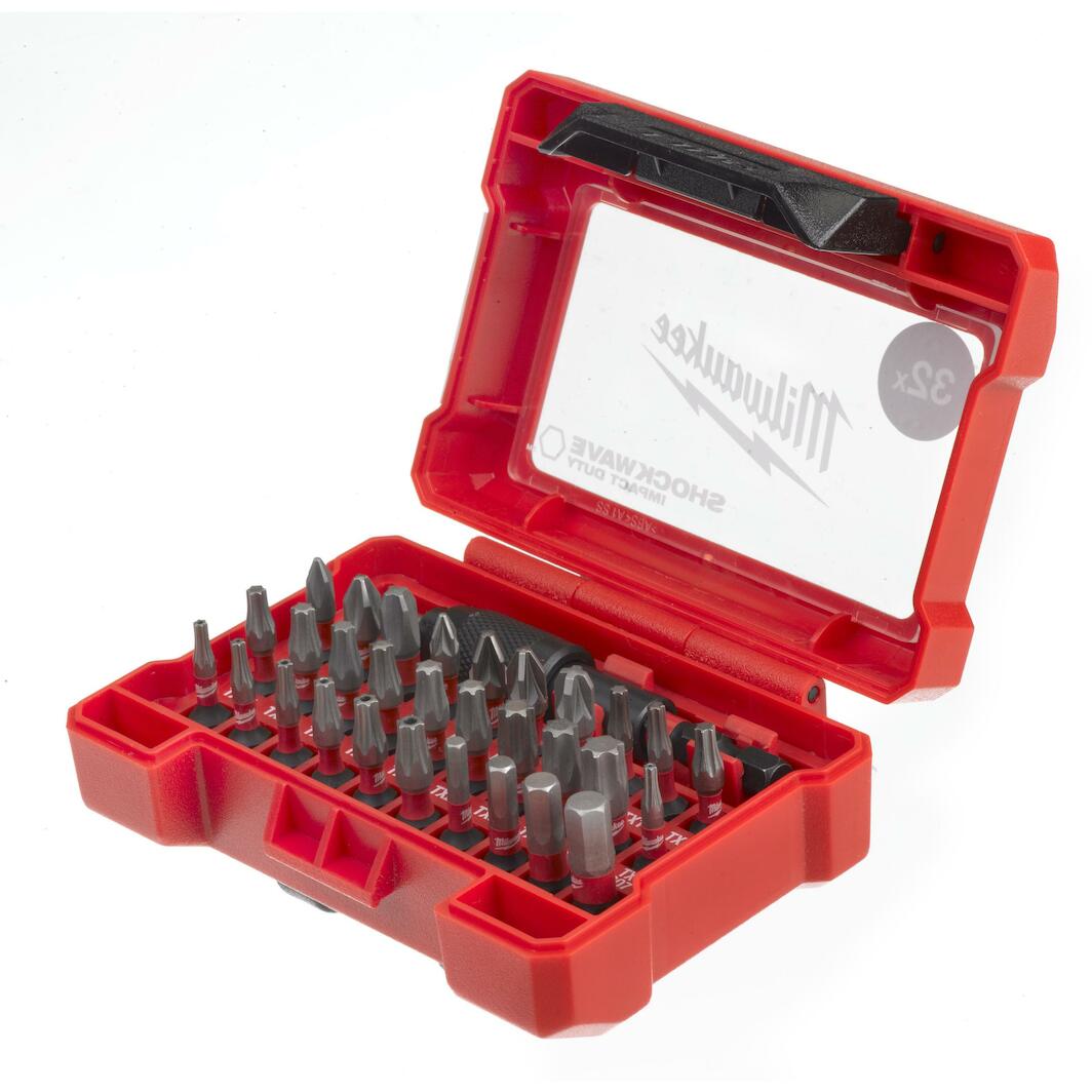 MILWAUKEE 4932464240 SHOCKWAVE IMPACT DUTY bit set 32-piece | Klium