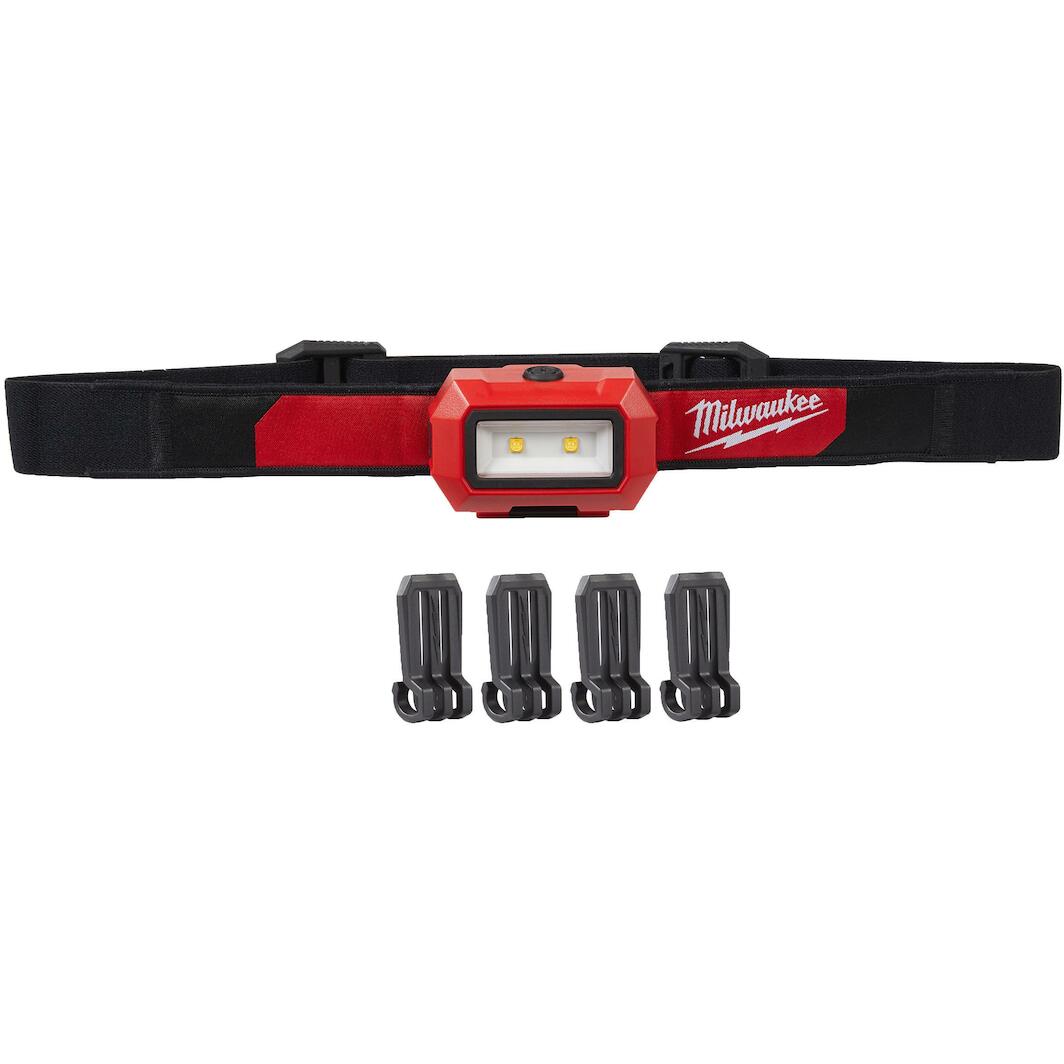 MILWAUKEE HL2-LED lampe frontale Alkaline Slim 350 lumens - 4933471286 ...