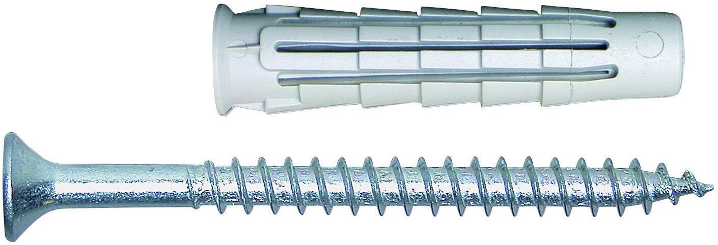 SPIT 565646 PRO 6 universele nylon plug met schroef voor holle en vaste ...