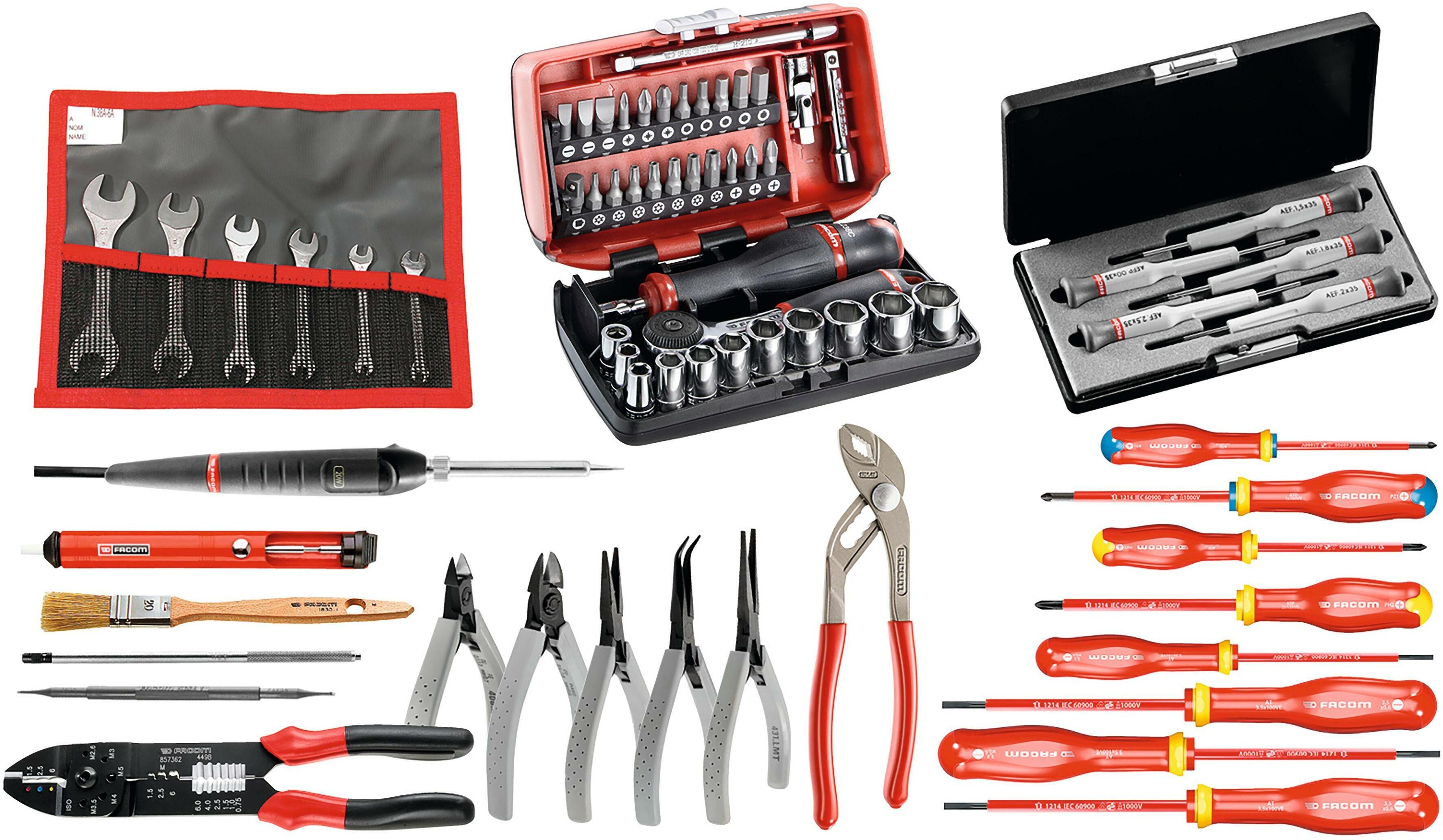 FACOM CM.EL31 kit d'outils métriques 69 pièces | Klium