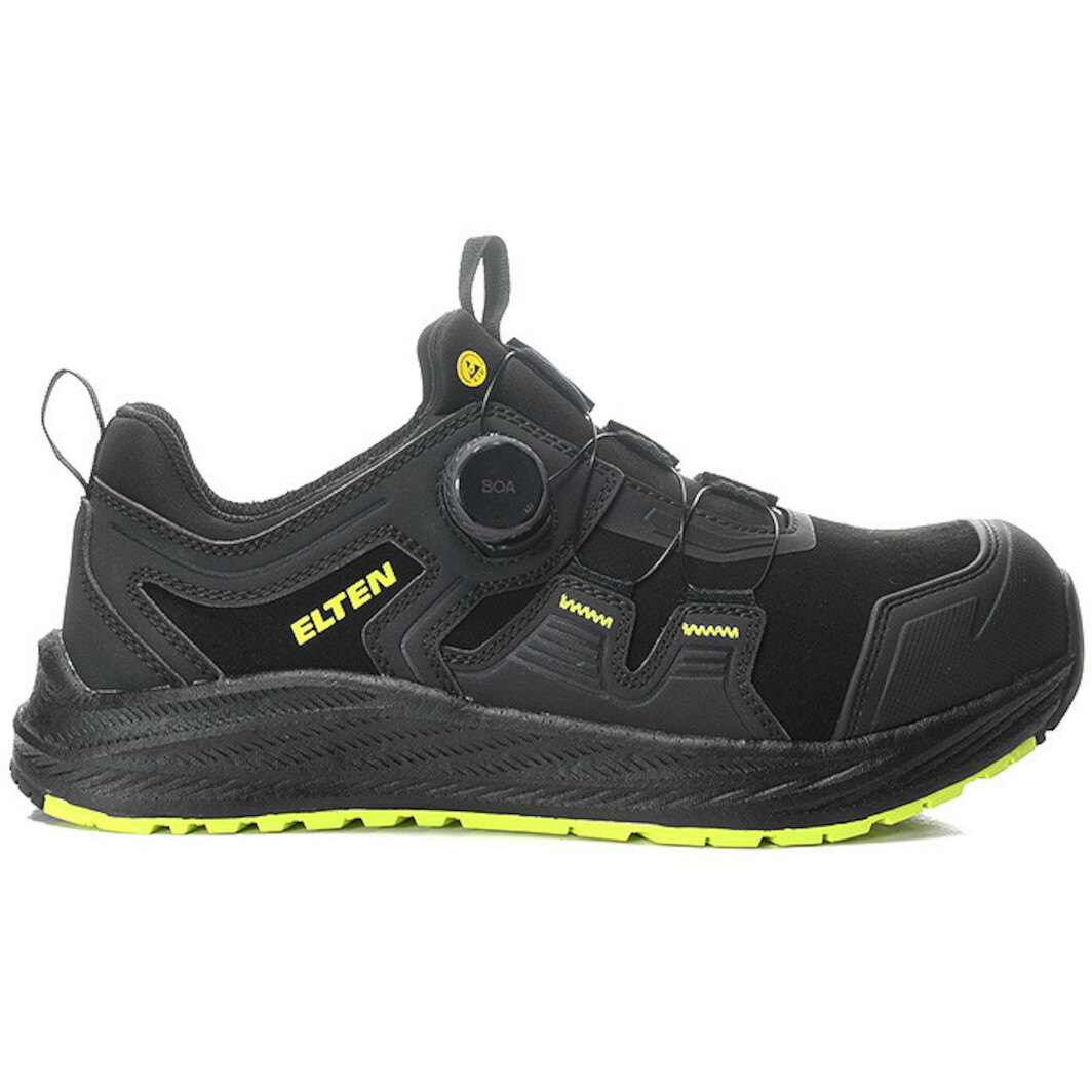 ELTEN IVAR XXNF BOA ESD S3S safety shoe low (black/lime) - 724851-36 ...