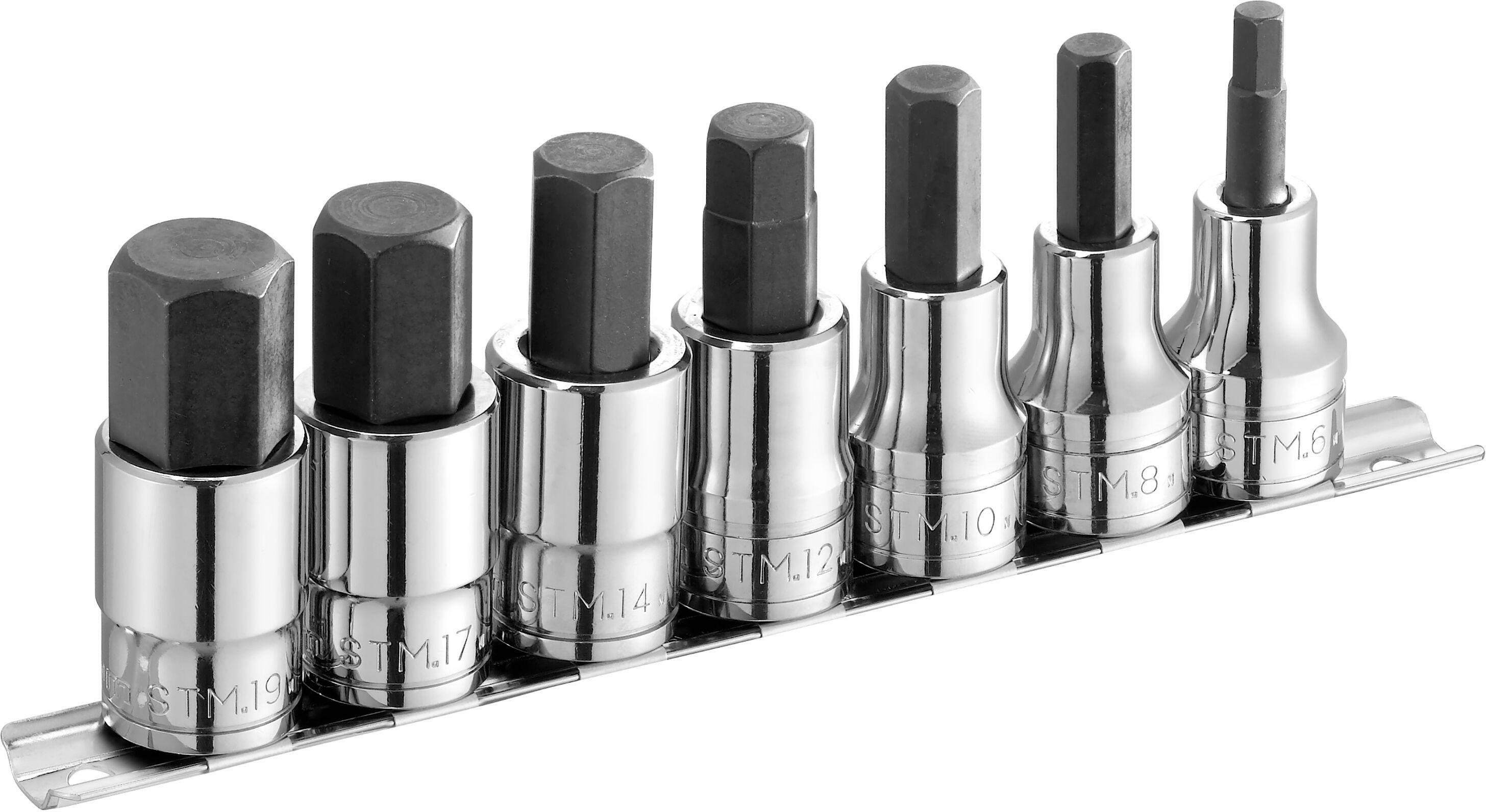 FACOM ST.40 schroevendraaierdoppenset 1/2" inbus 8-delig | Klium