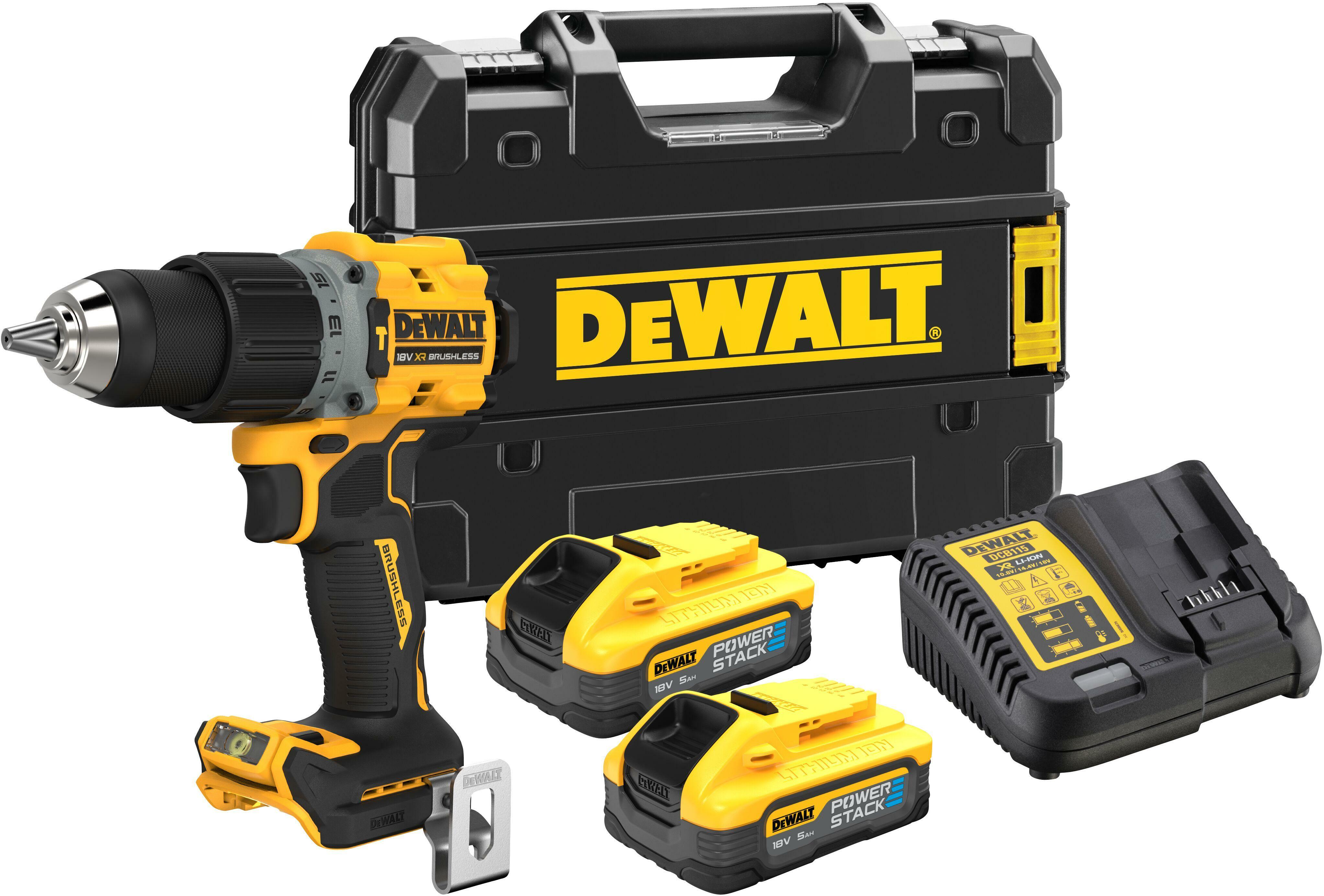 DEWALT DCD805H2T-QW Perceuse à percussion compacte sans balai 18V XR en ...