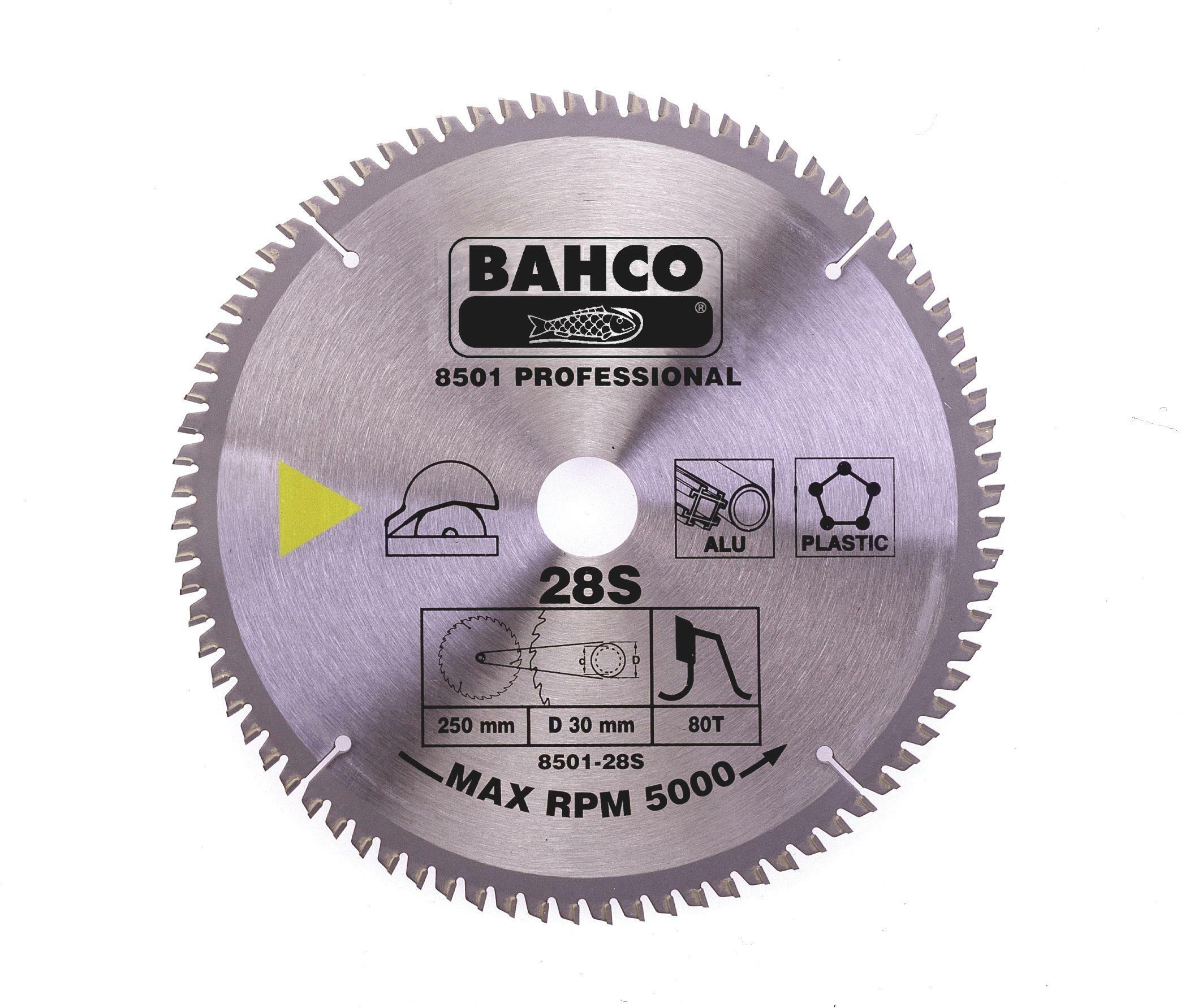 BAHCO 8501-28S lame de scie circulaire avec dents en carbure, pour ...