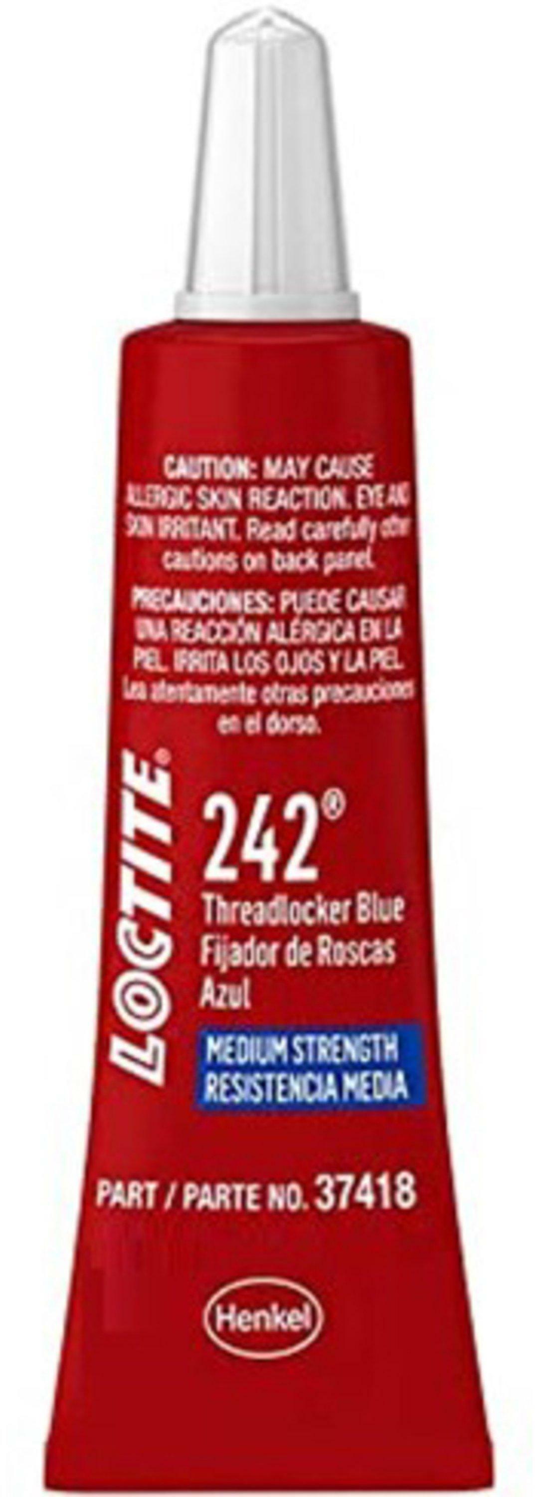 LOCTITE 242 frein-filet de force moyenne à usage général (tube de 3 ml ...