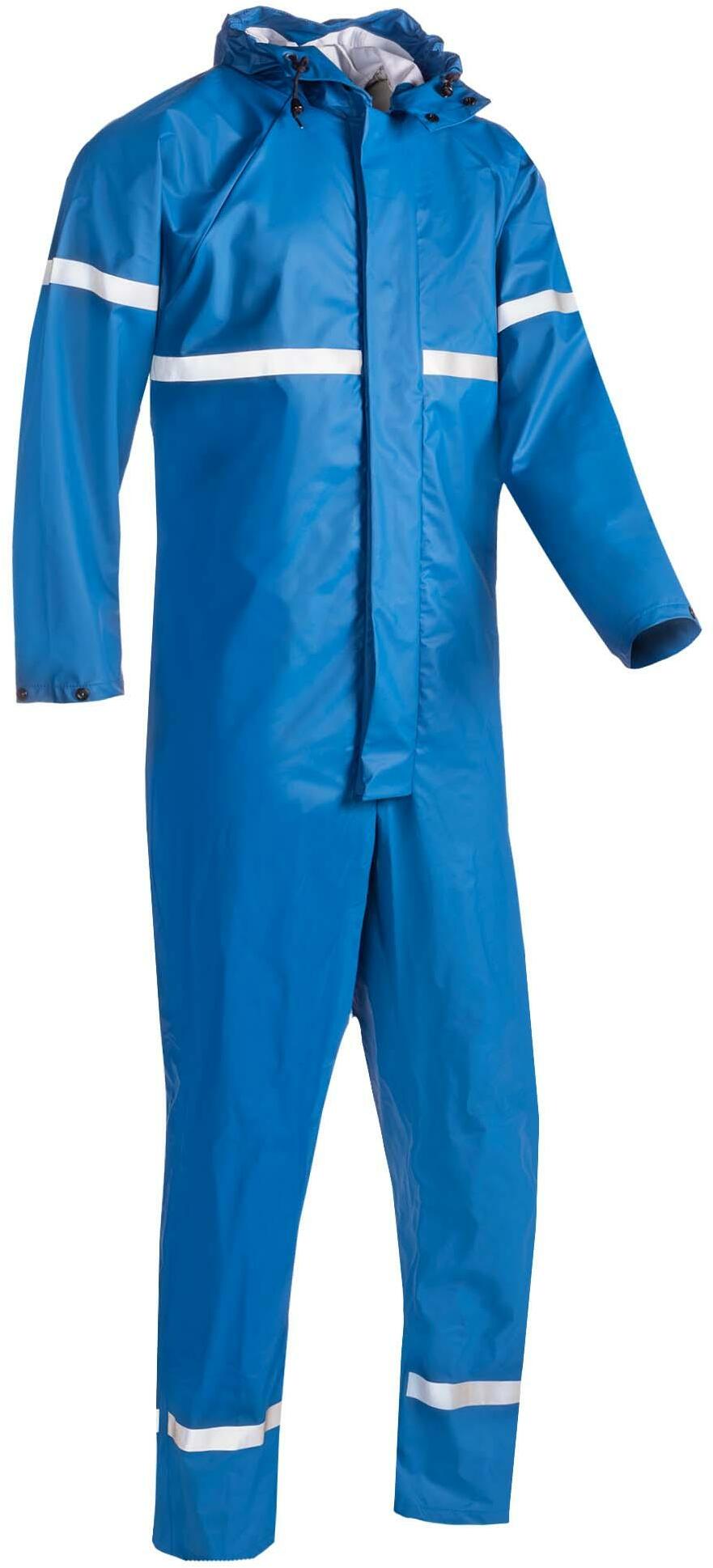 SIOEN 7U01 Netley rain coverall flame-retardant antistatic (corn blue ...