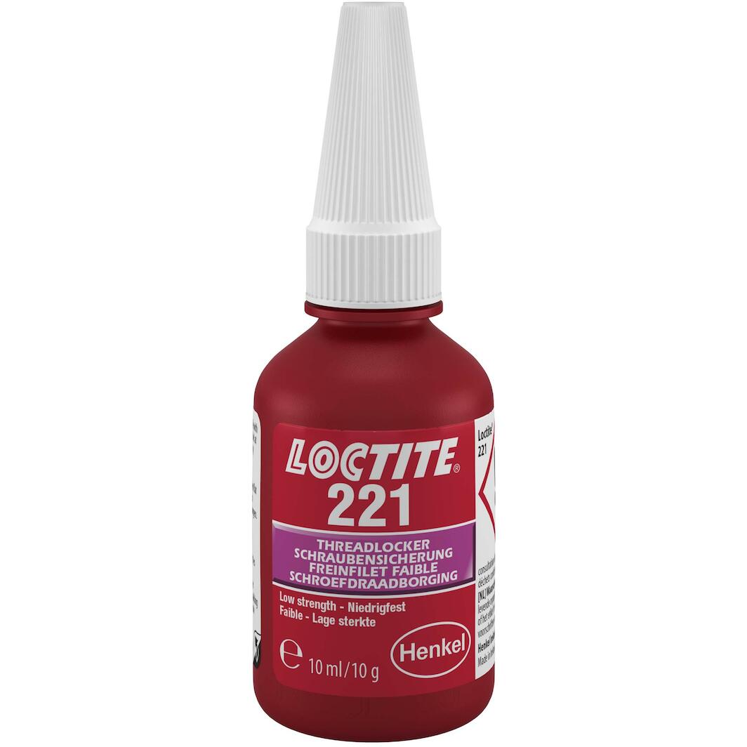 LOCTITE 221 low-strength, low-viscosity threadlocker (10 ml bottle ...