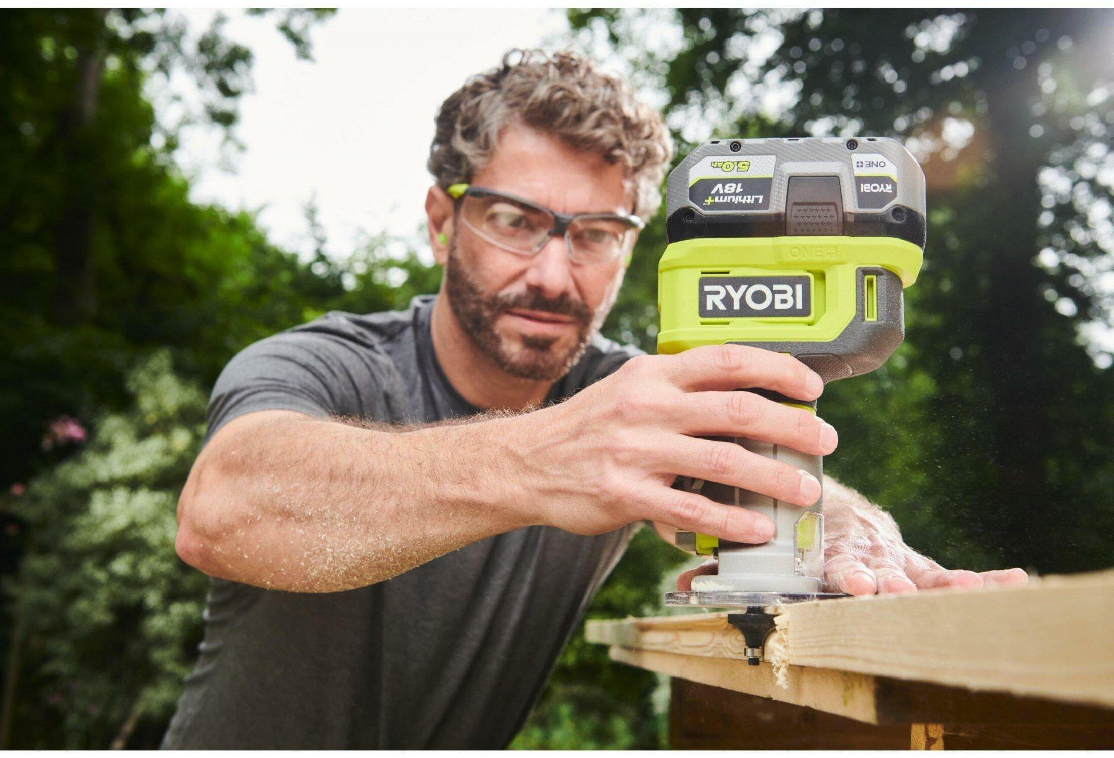 RYOBI RTR18-0 18V ONE+ accu-freesmachine (zonder accu en lader ...