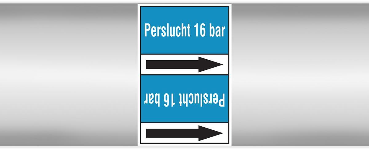 BRADY 268065 leidingmerker voor perslucht 16 bar op rol, zonder ...