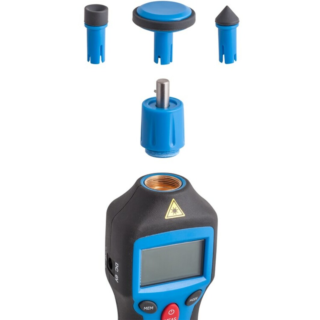 SKF TKRT 10 toerentalmeter / tachometer in koffer (1x 9V batterij) | Klium