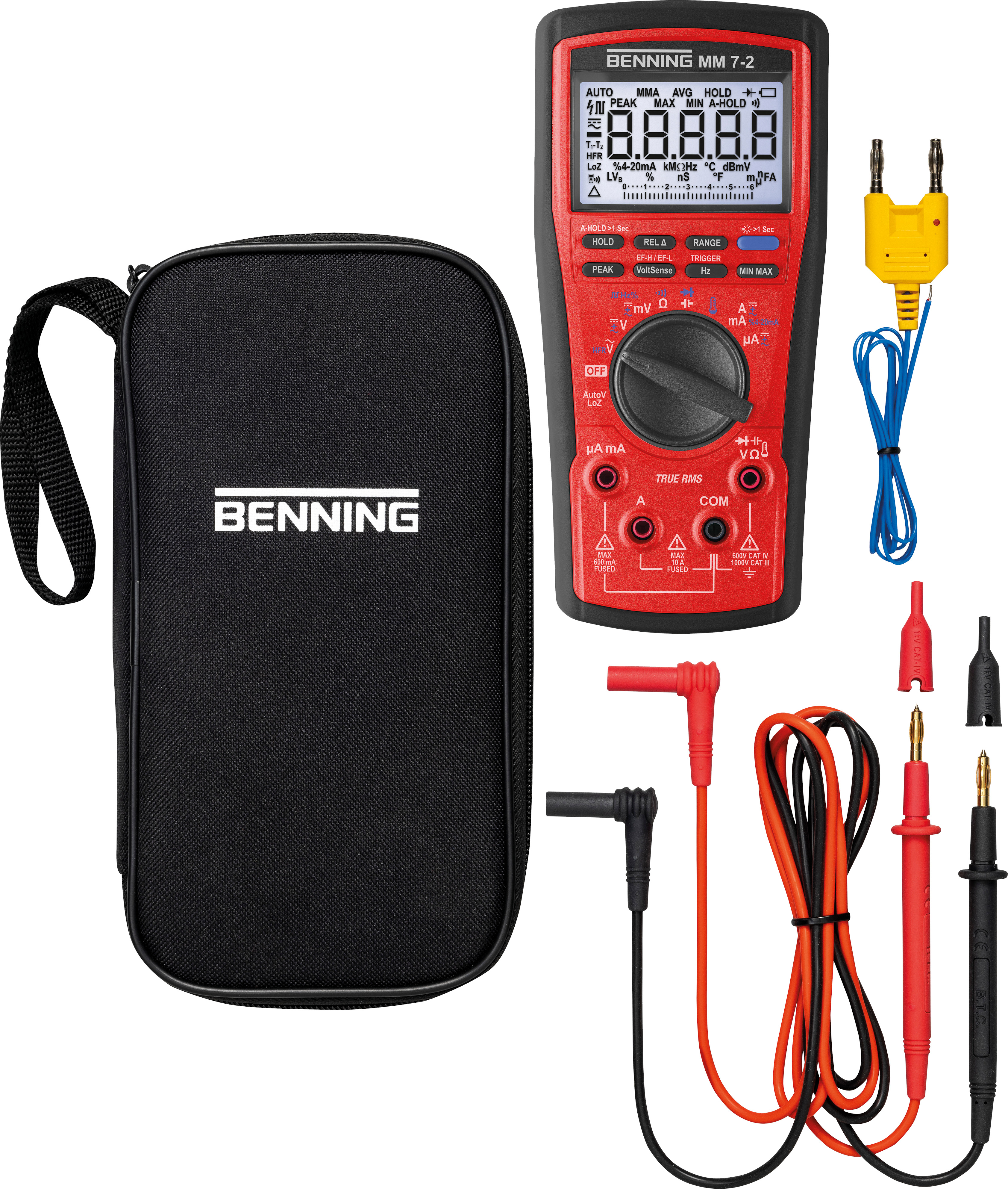 BENNING MM 7-2 digital multimeter - 3093600792 | Klium