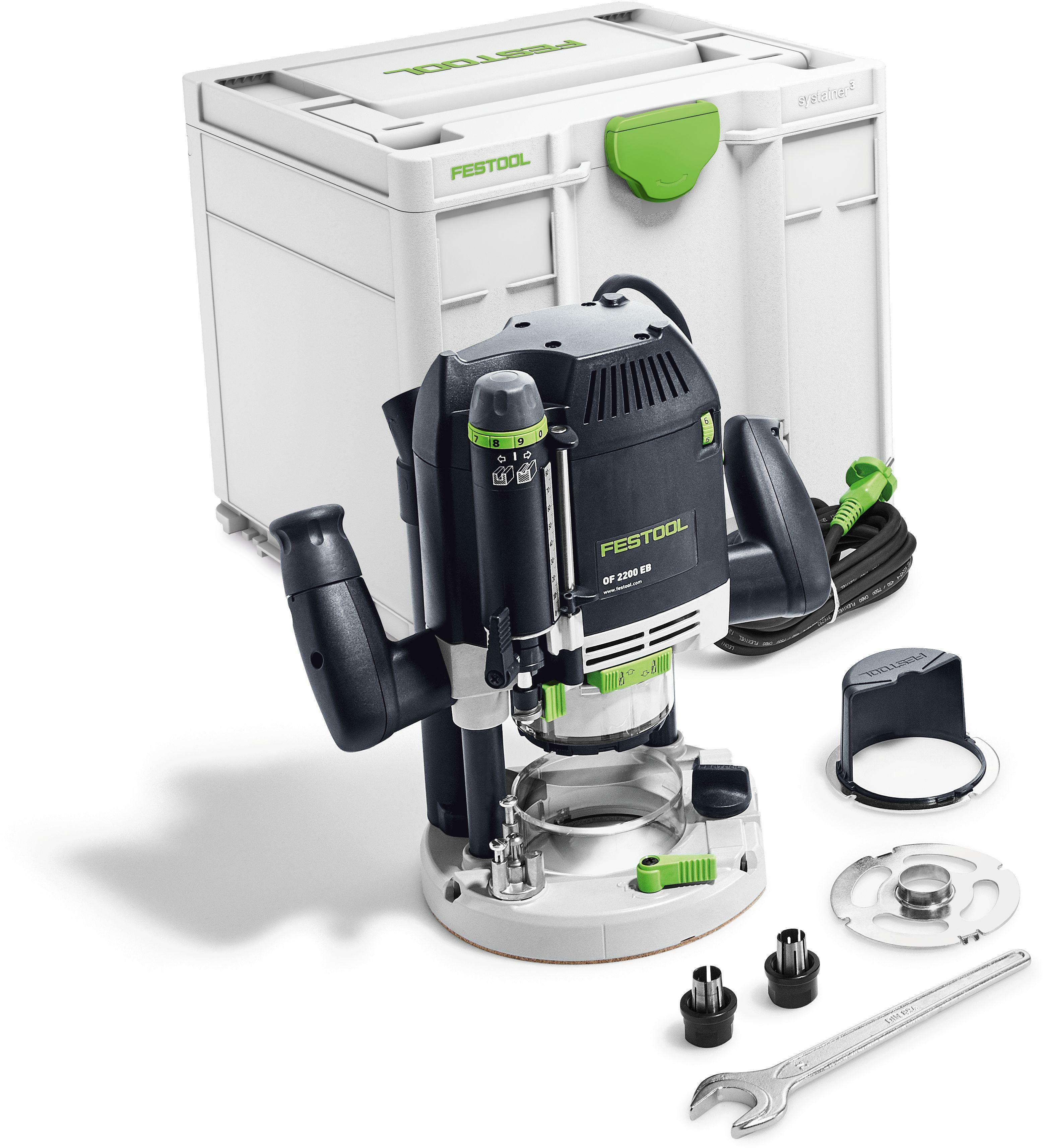 FESTOOL OF 2200 EB-PLUS bovenfrees 2200W in SYS3 M 337 - 576215 | Klium