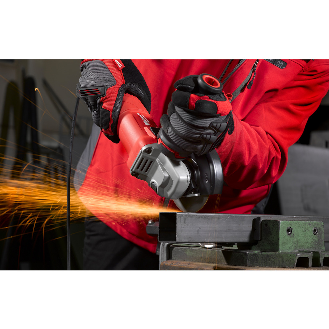 MILWAUKEE AGV 10-125 EK haakse slijper 1000W - 4933451222 | Klium