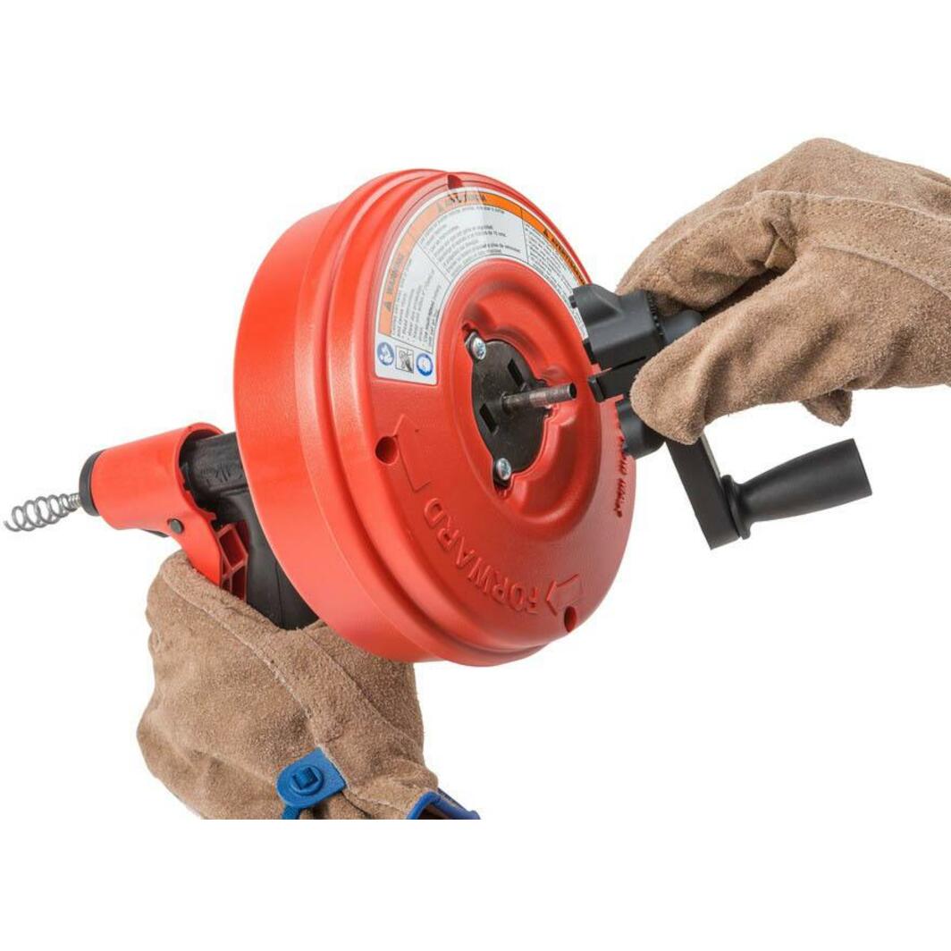 RIDGID POWER SPIN+ afvoerreiniger met AUTOFEED 7,6m - 57043 | Klium