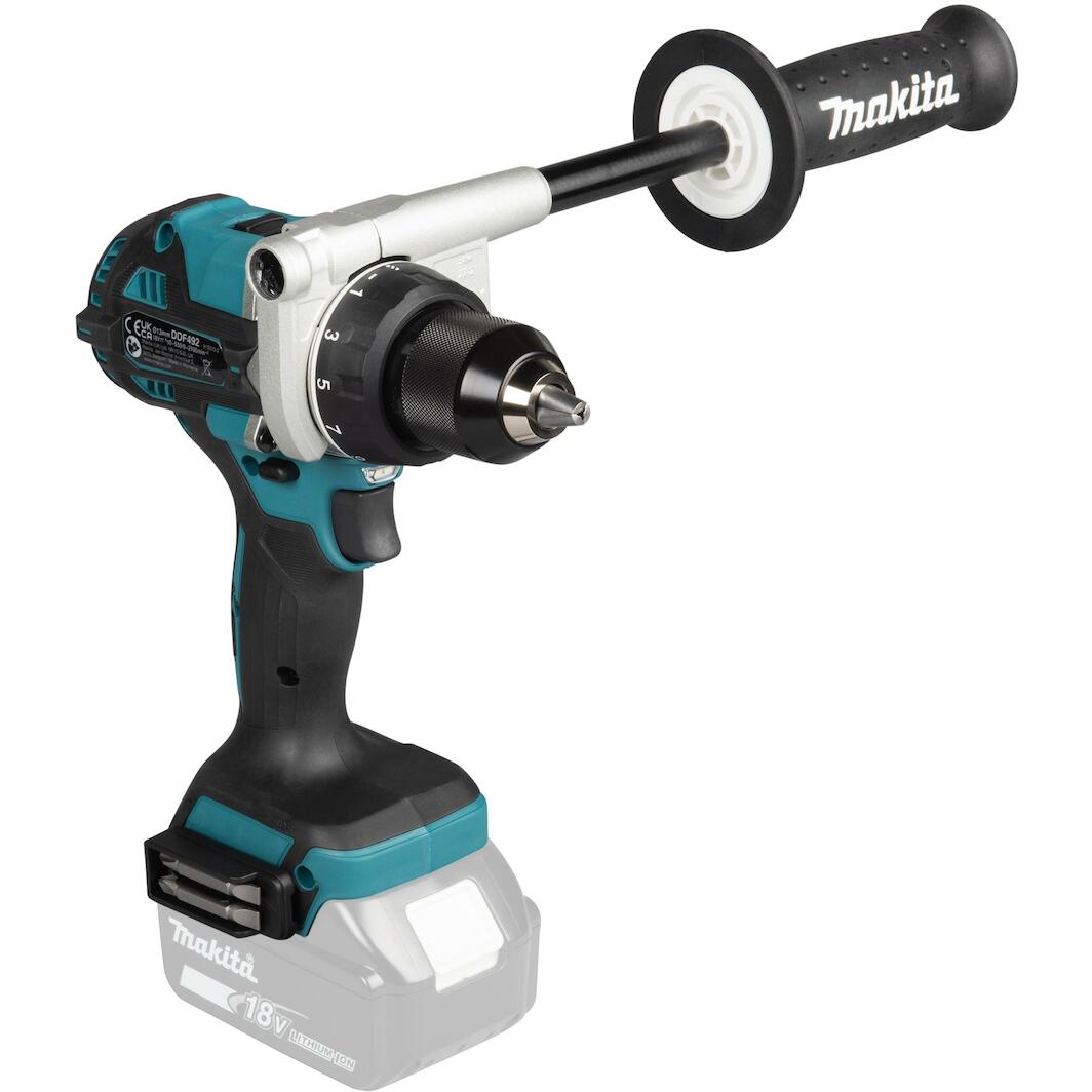 MAKITA DDF492ZJ 18V LXT accu-schroefboormachine in MAKPAC II (zonder ...