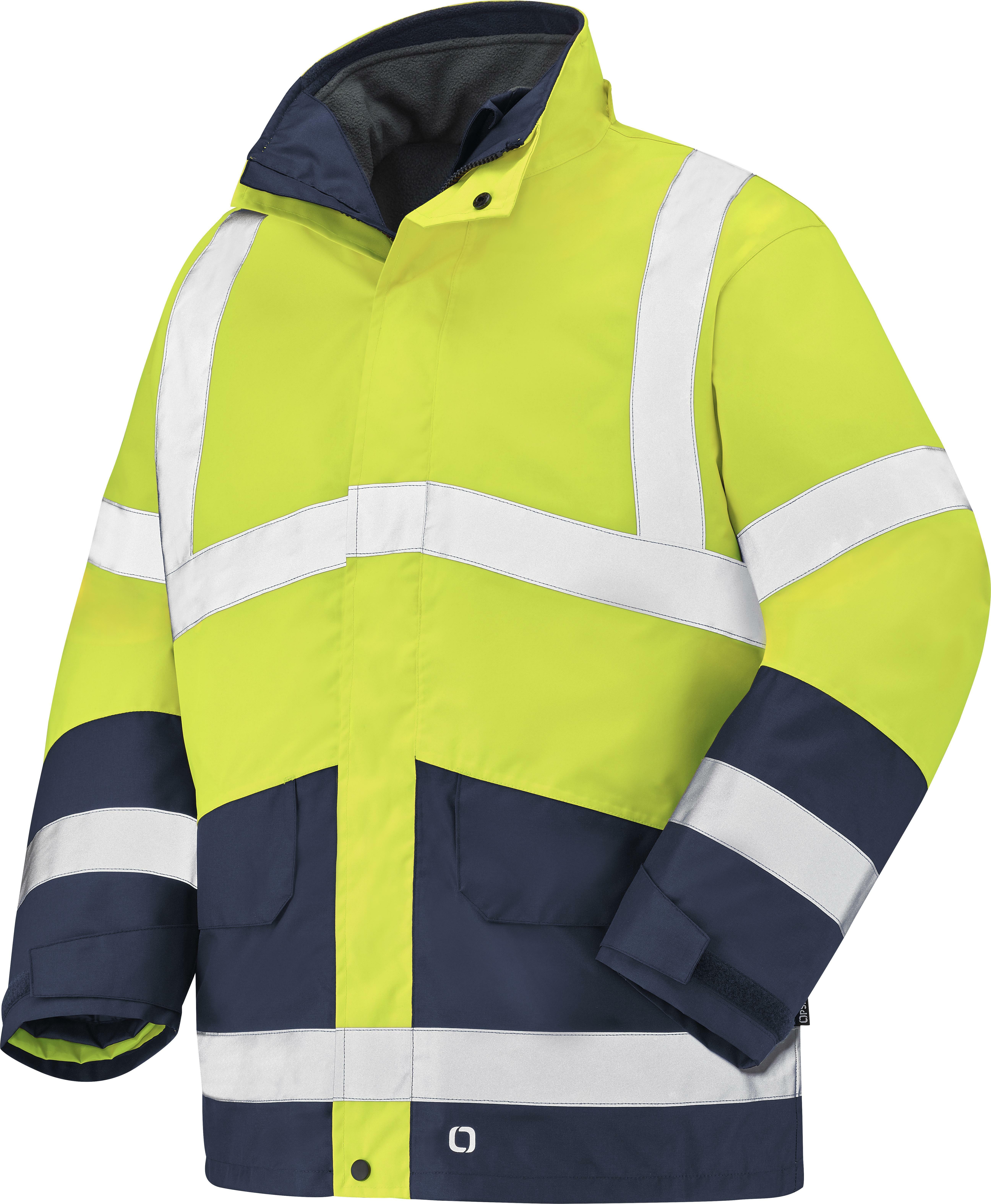 OPSIAL SIRIUS EVO high-vis 4-in-1 parka (fluorescent orange/marine blue ...