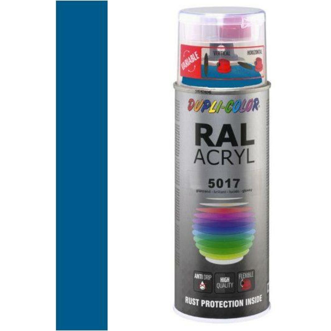 MOTIP 541780 spray paint dupli-colour RAL 5017 traffic blue high gloss ...