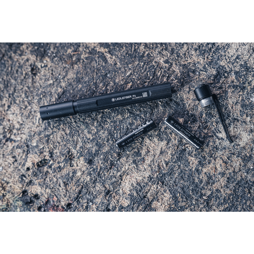 LEDLENSER P4 lampe stylo 180 lumens (2x AAA) - 503098 | Klium