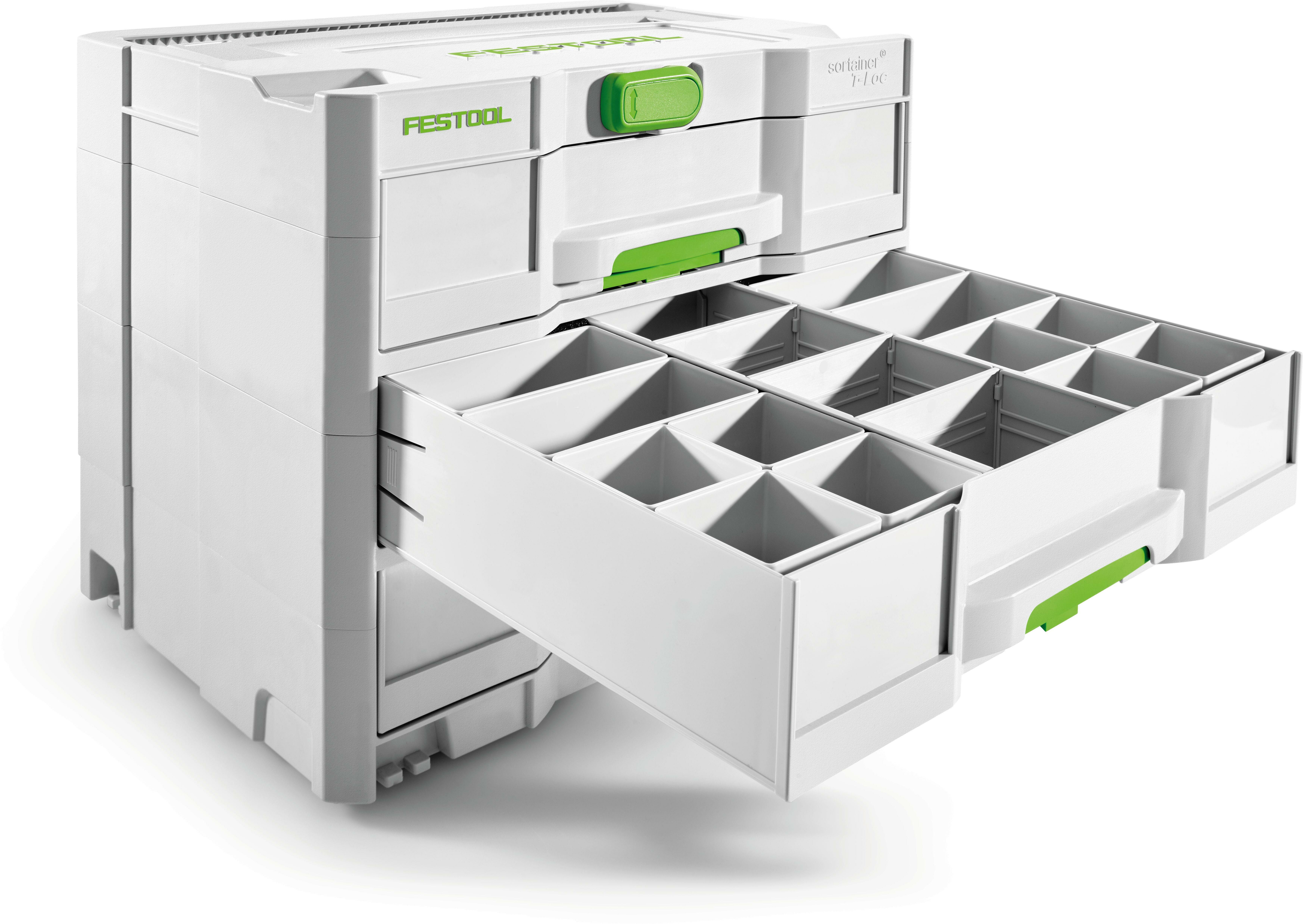 FESTOOL SET 60x60/120x71 3xFT Insert boxes for SYS-COMBI 2, SYS-COMBI 3 ...