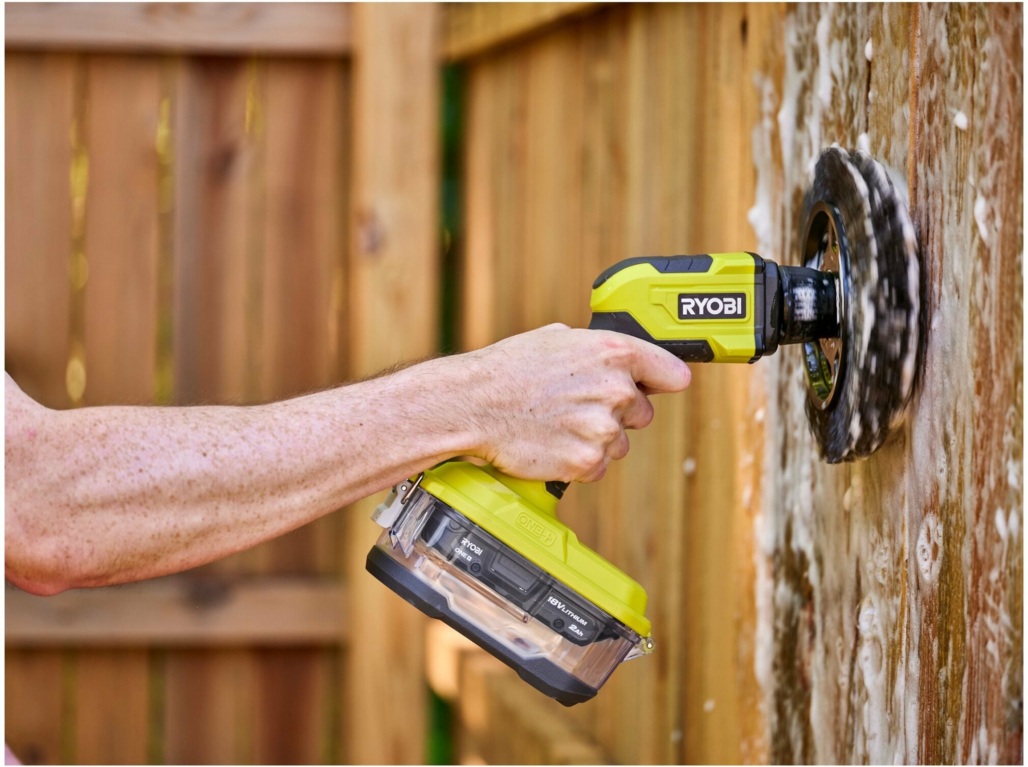 RYOBI RACLTH18 hard ring brush 180 mm - 5132006298 | Klium