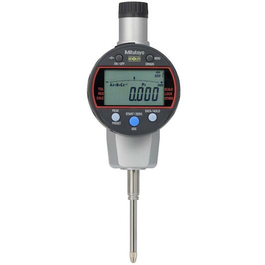 MITUTOYO 543-590B-10 Comparateur numérique à fond plat, modèle de calcul 25,4mm, 0,001mm | Klium